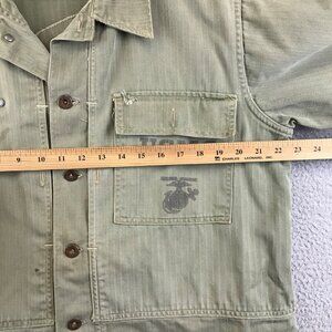 USMC | Jackets & Coats | Vintage Original 4s Ww2 Usmc P44 Hbt Medics ...